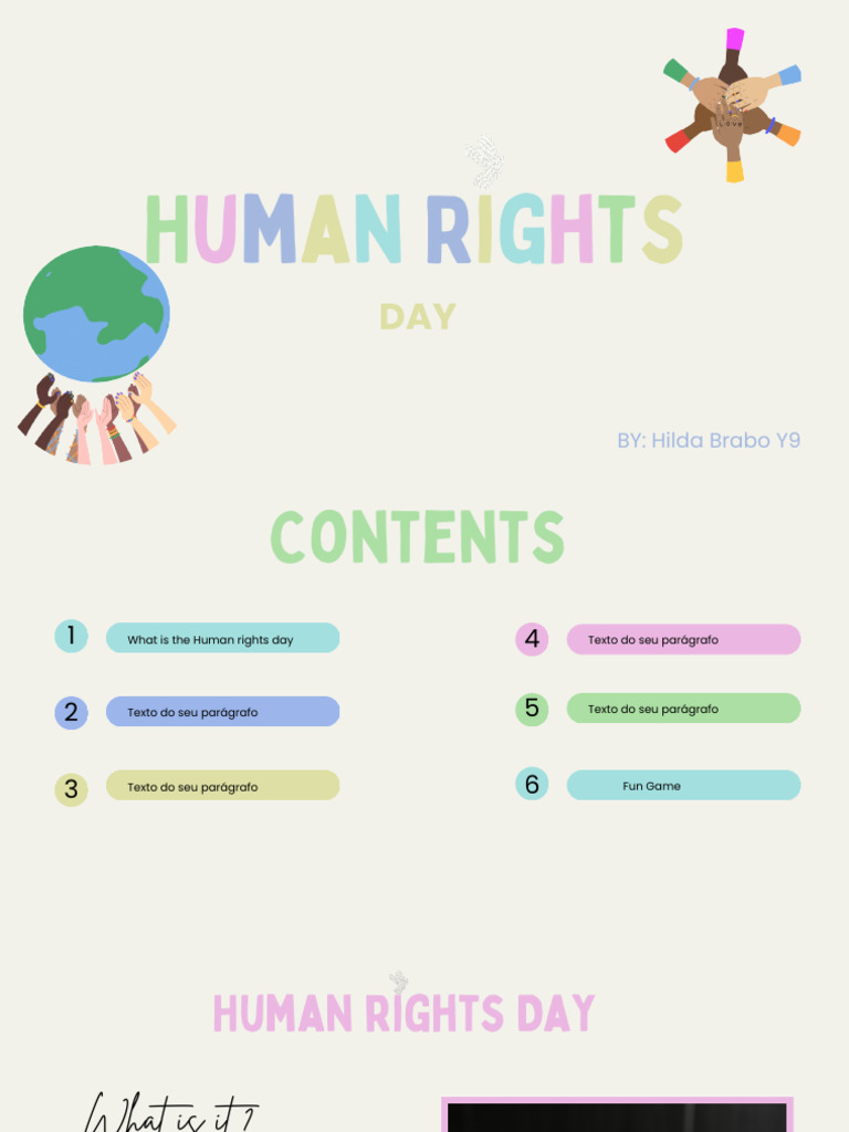 Human Rights | PDF | Human Rights | Nelson Mandela