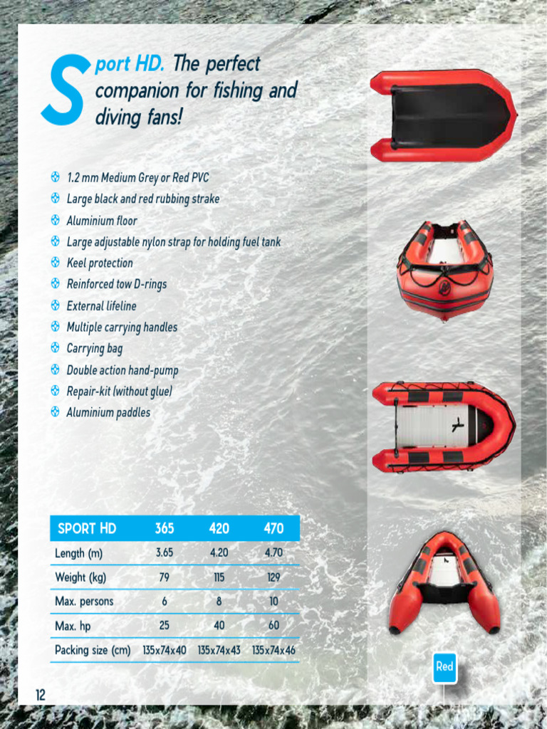 Quicksilver Sport HD Models Overview | PDF