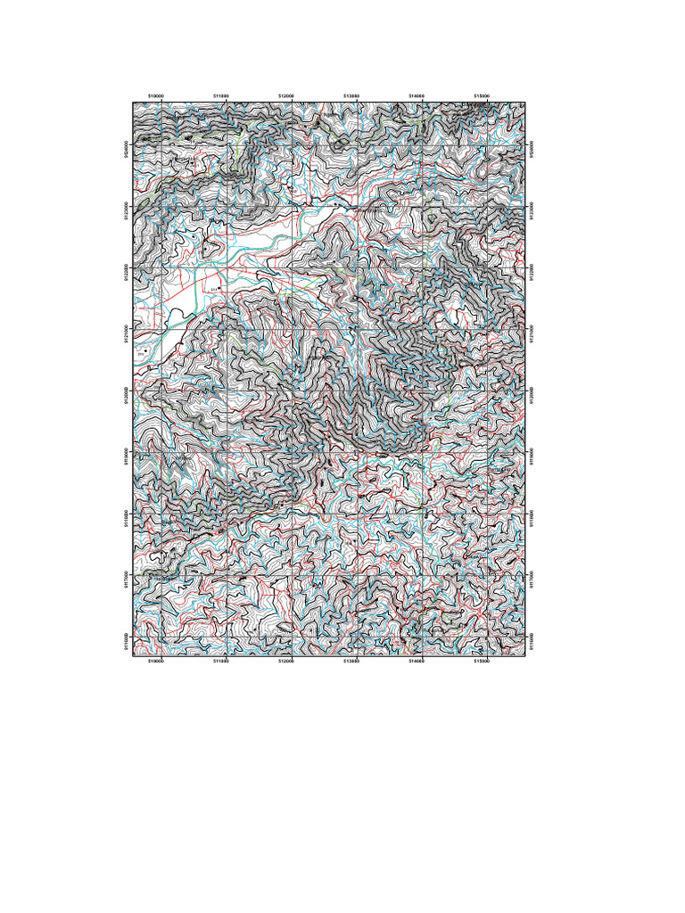 Peta topo mentah | PDF