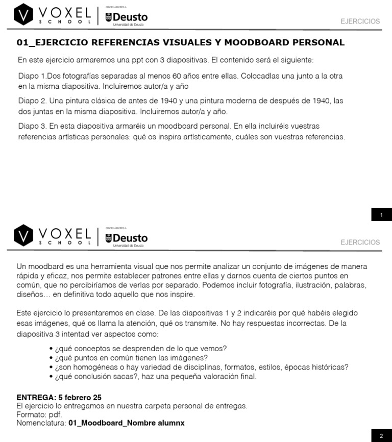 01 Moodboard GDAV A+VFX | PDF