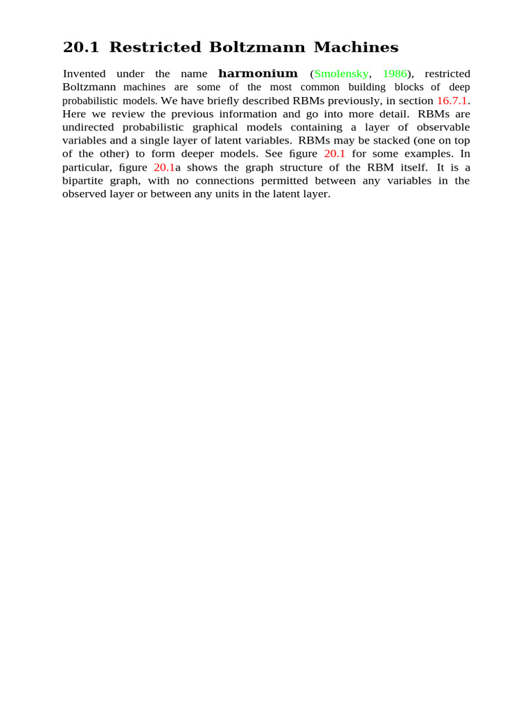 Understanding Restricted Boltzmann Machines | PDF | Bayesian Network ...