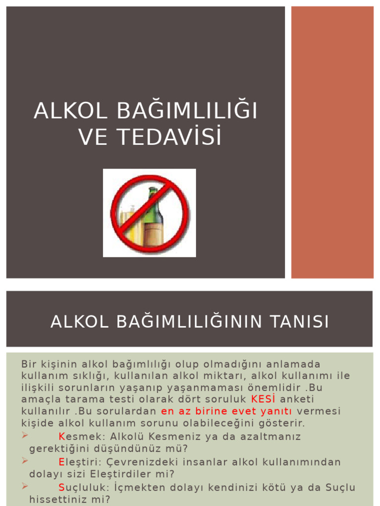 ALKOL BAGIMLILIK | PDF