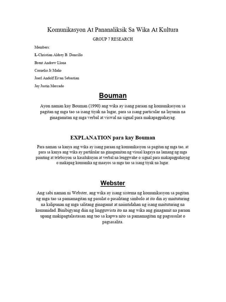 Filipino Research | PDF