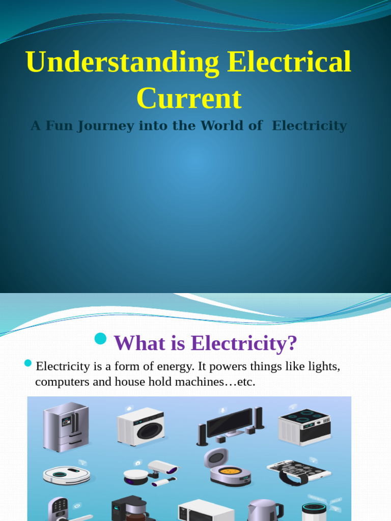 Electrical Current | PDF | Voltage | Electric Power
