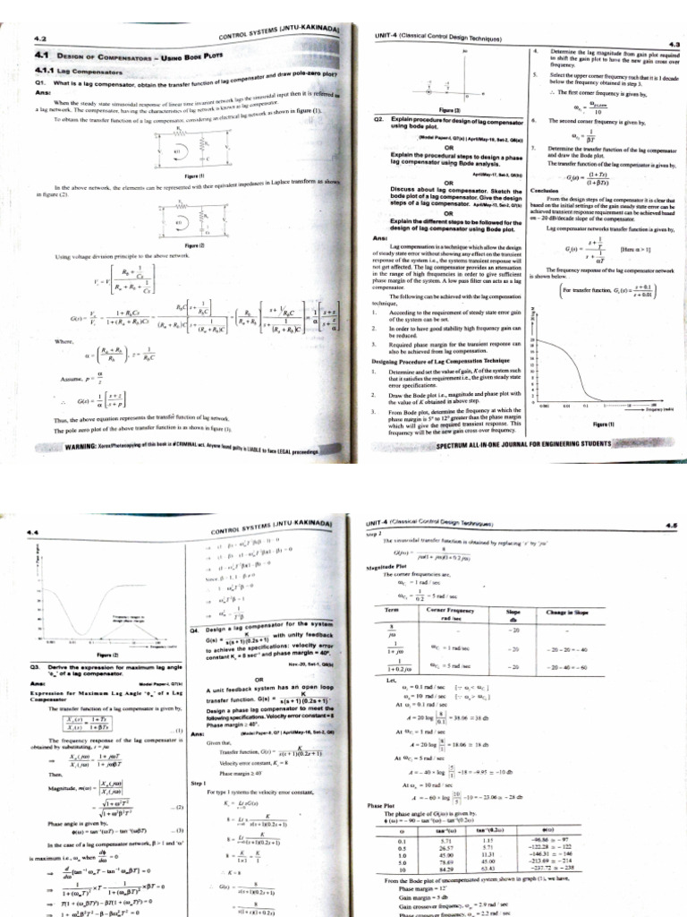 Unit-4 Control Systems | PDF