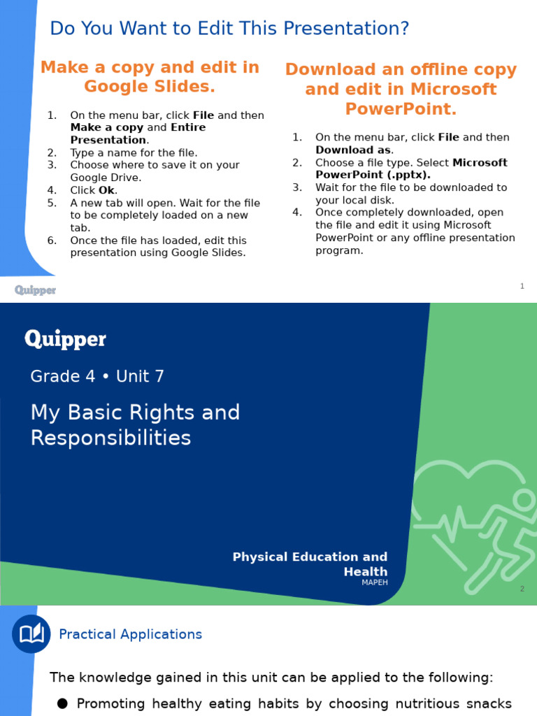 PEH 4 Q4 0701 My Basic Health Rights PS | PDF