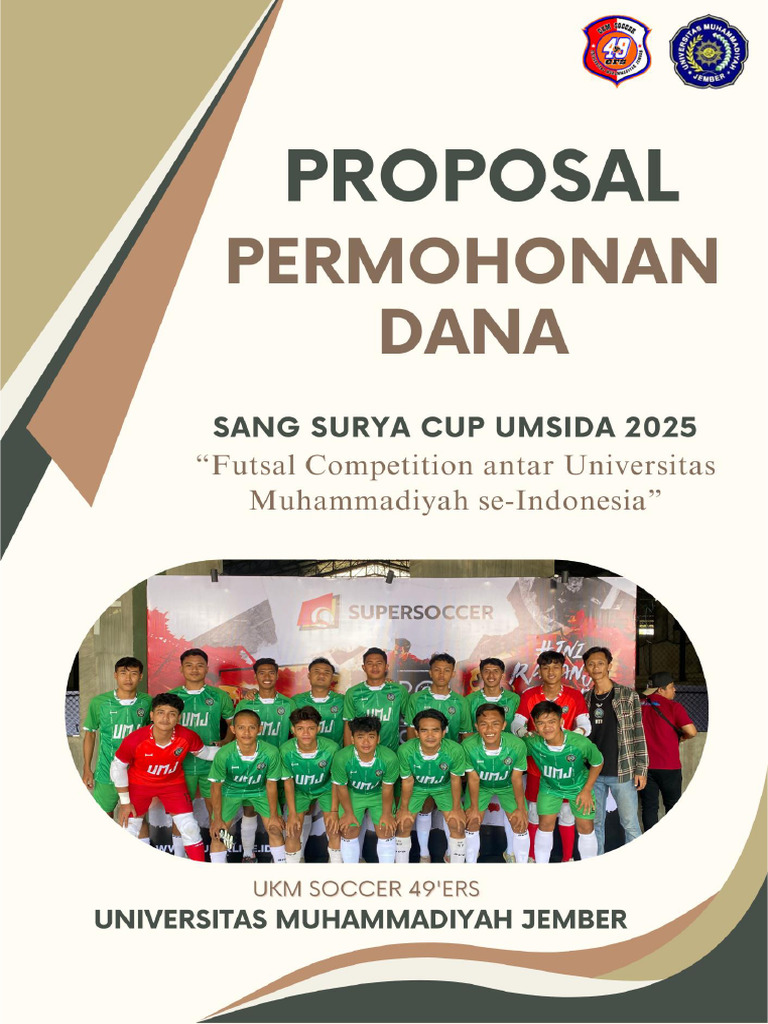 FIX Proposal Pengajuan Dana Umsida | PDF