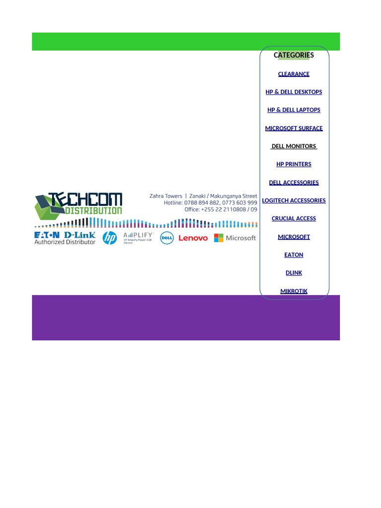 Techcom Price List 10 12 2024 | PDF | Solid State Drive | Laptop