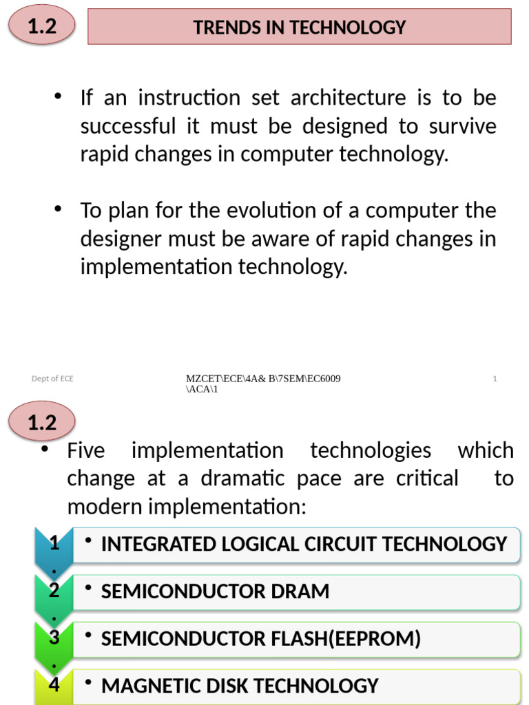 Trends in Technology | PDF | Computer Memory | Flash Memory