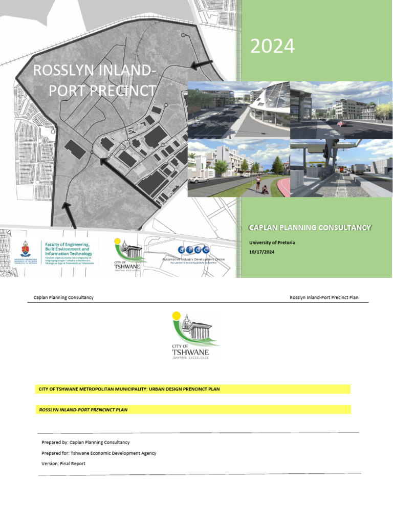 Rosslyn Precinct Plan Report | PDF | Public Transport | Transport