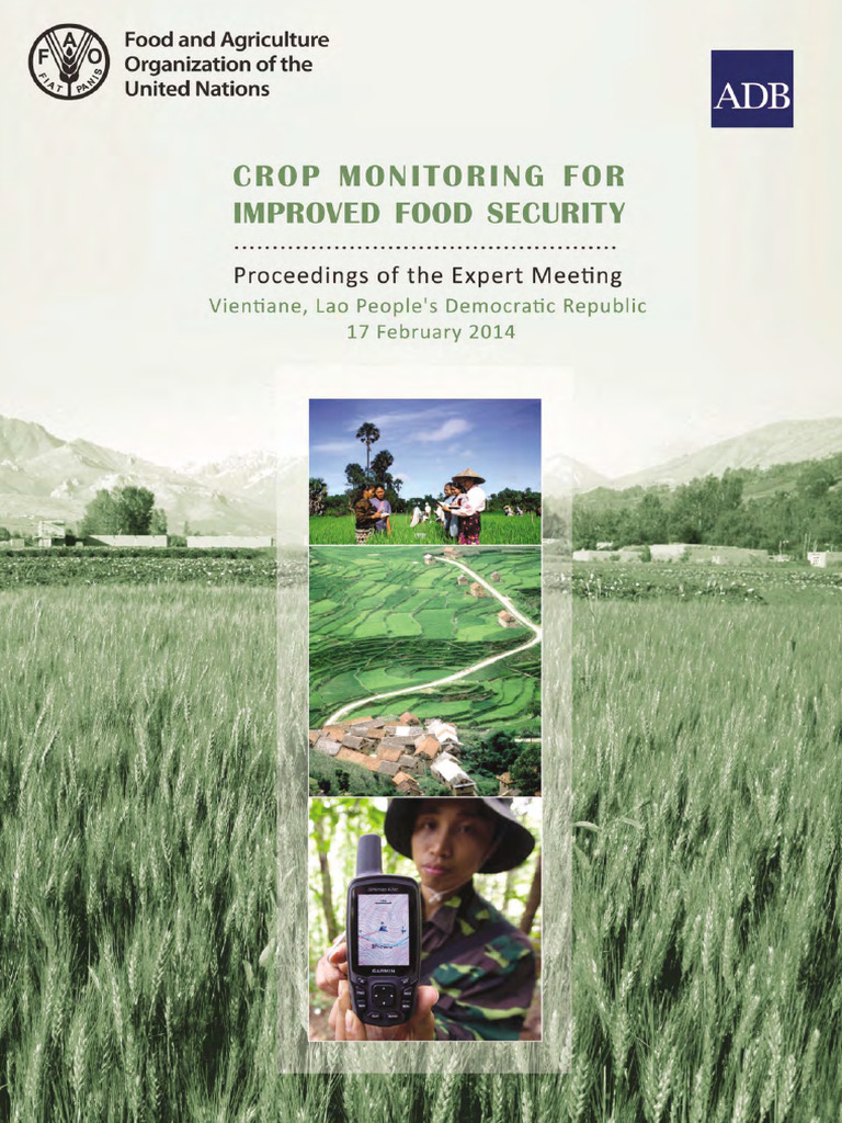 Crop Monitoring Food Security | PDF | Remote Sensing | Sampling ...
