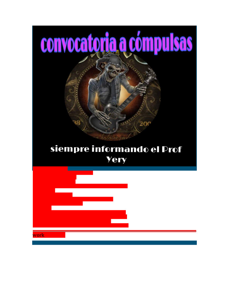 Compulsa 2 y 3 de Febrero | PDF