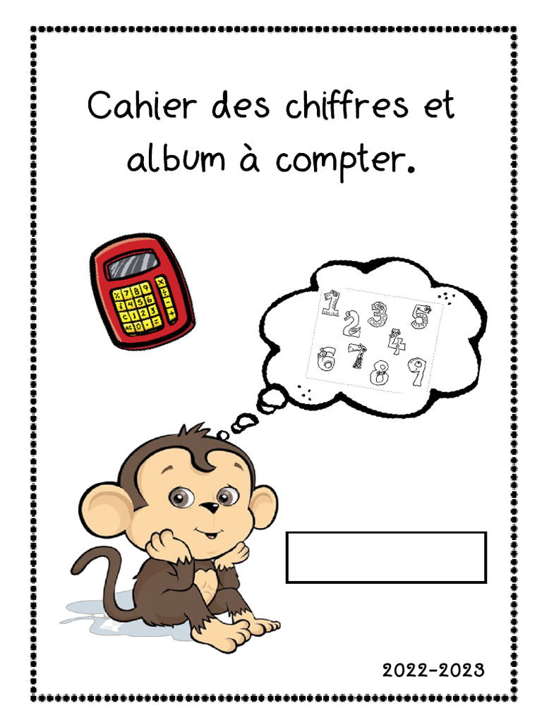 Cahier d'activités sur les chiffres | PDF