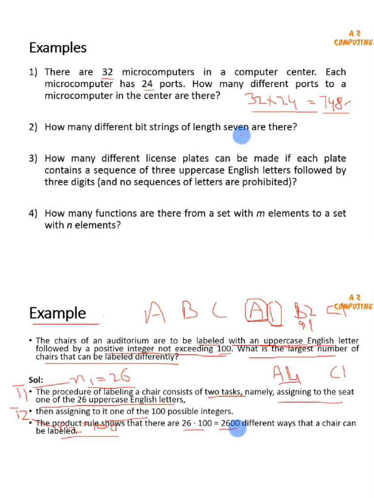 Counting principles - rule of product & sum __ Multiple Solved Examples ... Counting principles - rule of product & sum __ Multiple Solved Examples ...