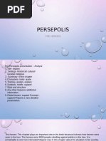 Persepolis Analysis | PDF