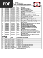 KMU 1st Year BDS Syllabus by TMM | PDF | Hemoglobin | Anemia