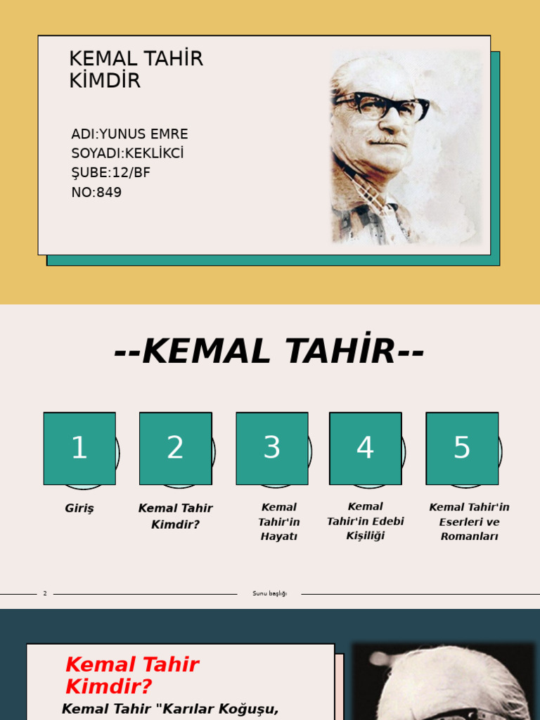 Kemal Tahir | PDF