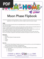 Fases de La Luna en Inglés | PDF