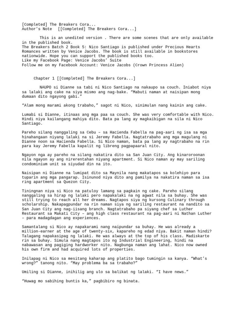 TBC Batch 2 #5 Nico Santiago | PDF