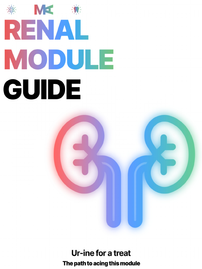 Renal Module Guide by MedAngle | PDF | Kidney | Urinary System