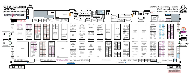 2.11.24 - FLOORPLAN SIAL INTERFOOD 24 Hall B3 & C3 | PDF