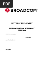 Job Title Change Letter Template | PDF