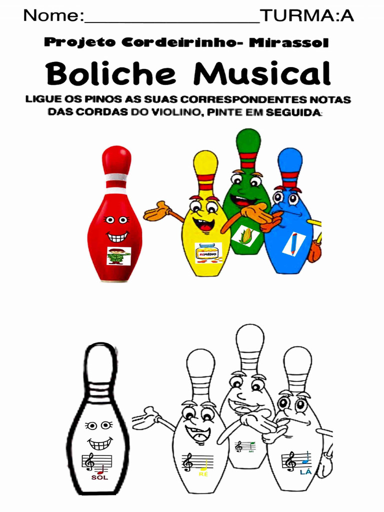 Boliche musical - Notas A | PDF