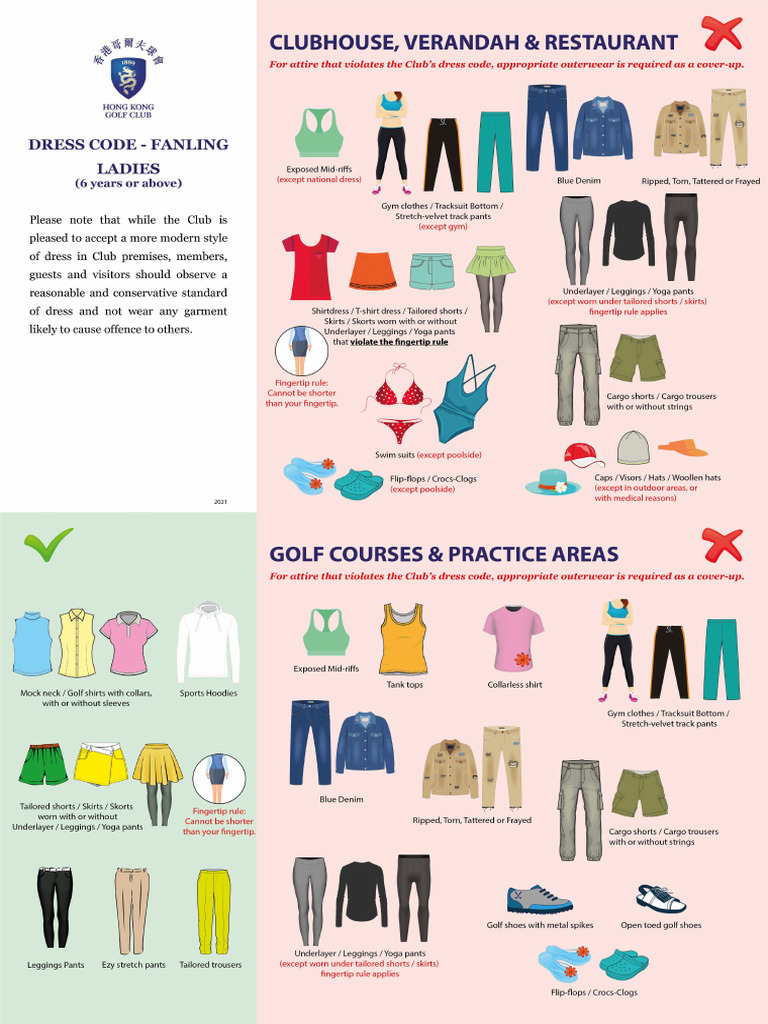 Fanling Dress Code 2021 | PDF