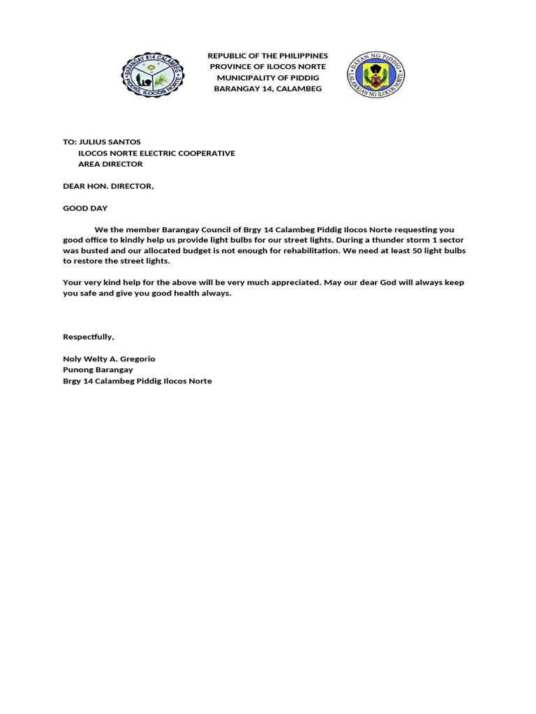 Request-Letter | PDF