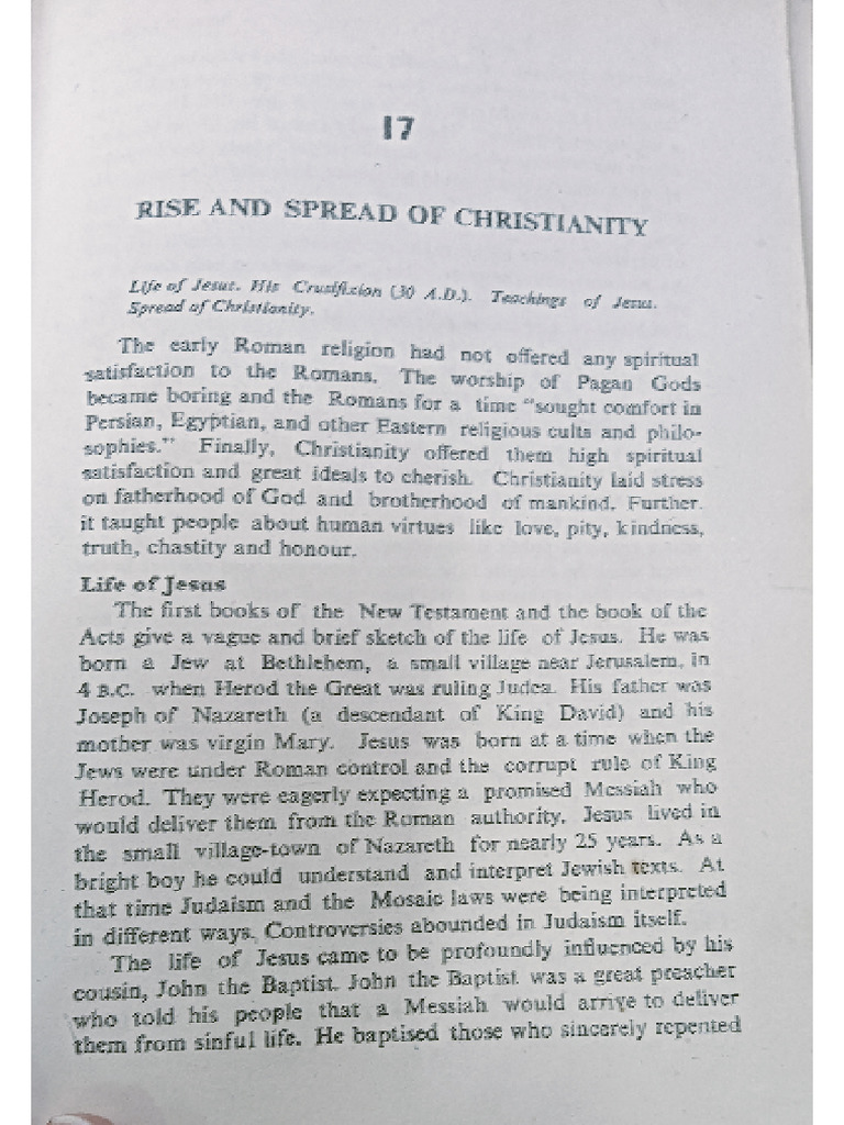 Spread of Christianity | PDF