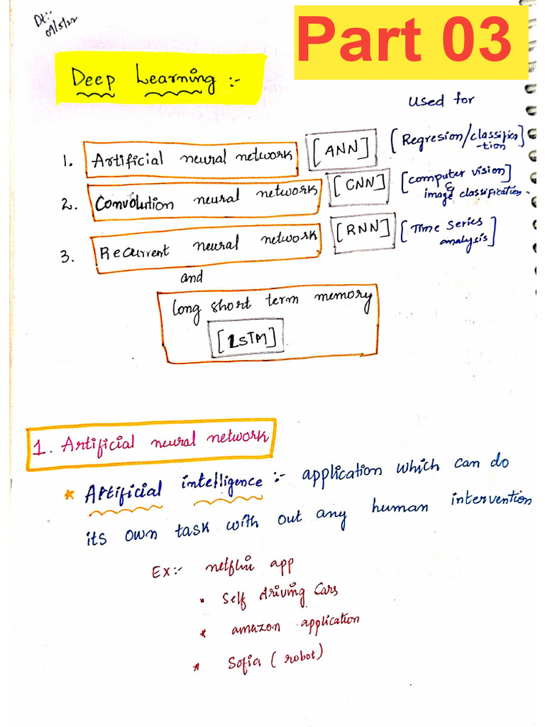 Machine Learning Notes | PDF