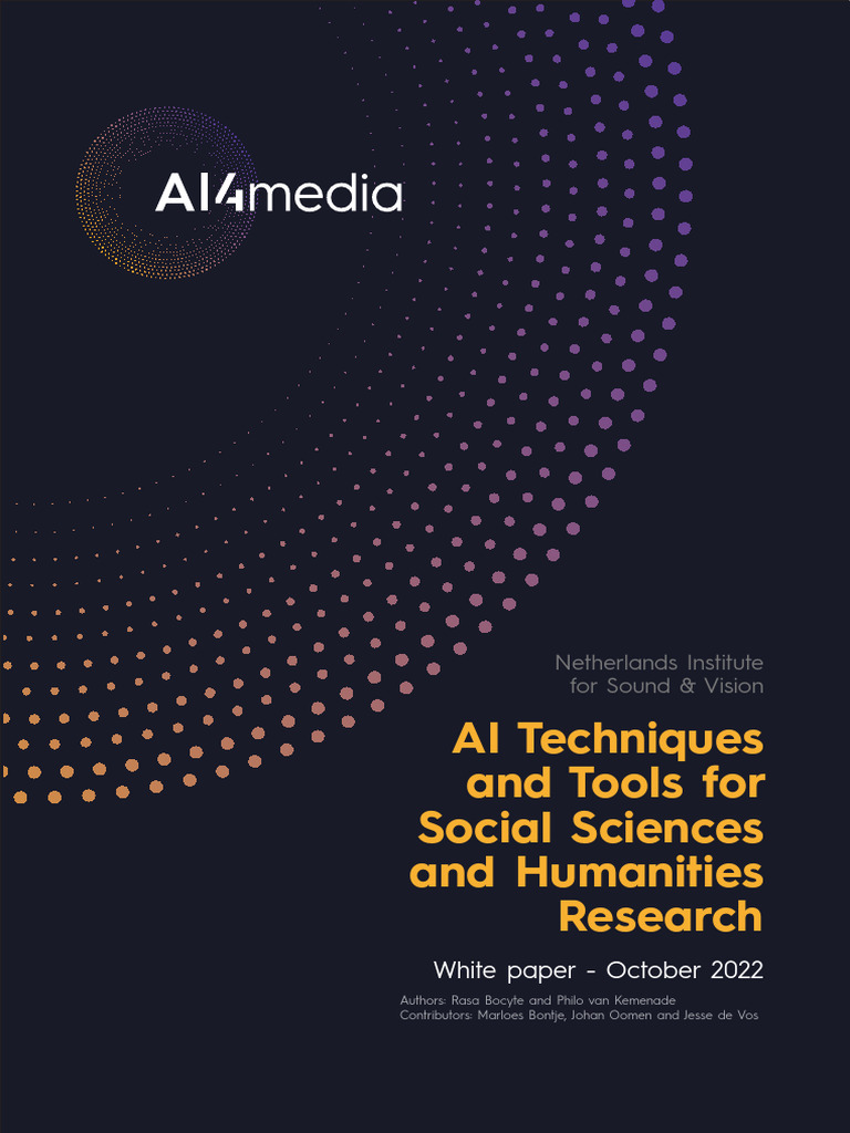 AI4Media - T8.4 - UC4 NISV White Paper | PDF | Artificial Intelligence | Intelligence (AI ...