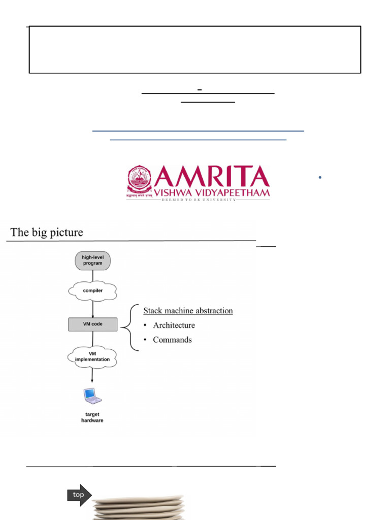 EOC-2 - VirtualMachine-The Stack | PDF | Computer Science | Software Engineering