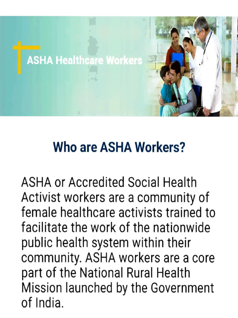 ASHA Workser & Its Role... | PDF