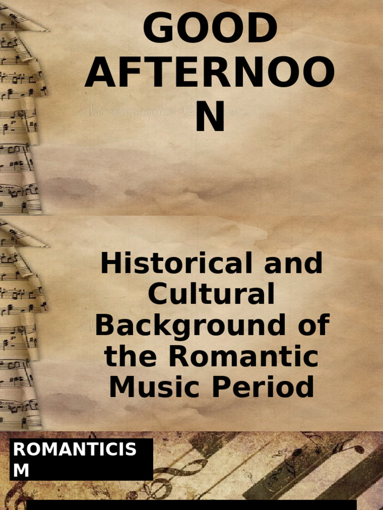 Romantic Music: History & Key Themes | PDF