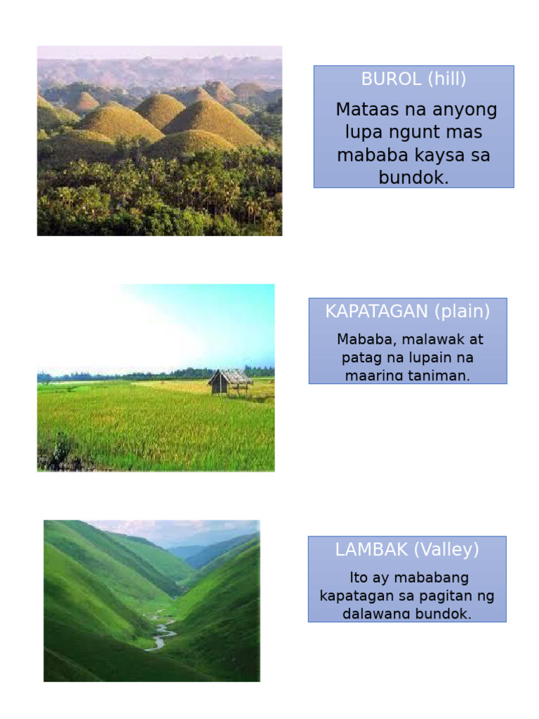 Anyong Lupa at Tubig | PDF