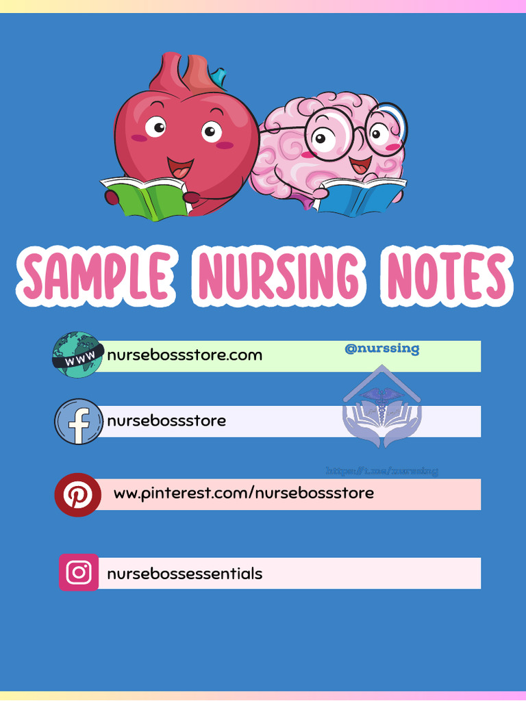 Nurseboss Nurse Boss Notes | PDF | Myocardial Infarction | Heart