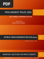 PPRA Rules (Amended 09-01-2023) | PDF | Procurement | Specification ...