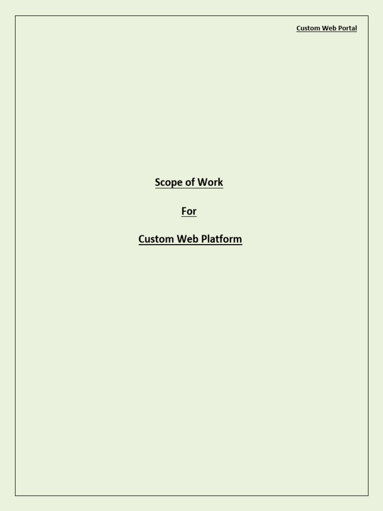 Proposal_elearning Web Portal | PDF | Mobile App | Agile Software ...