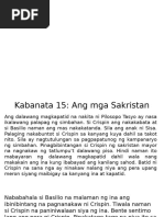 Kabanata 63 - Ang Noche Buena | PDF