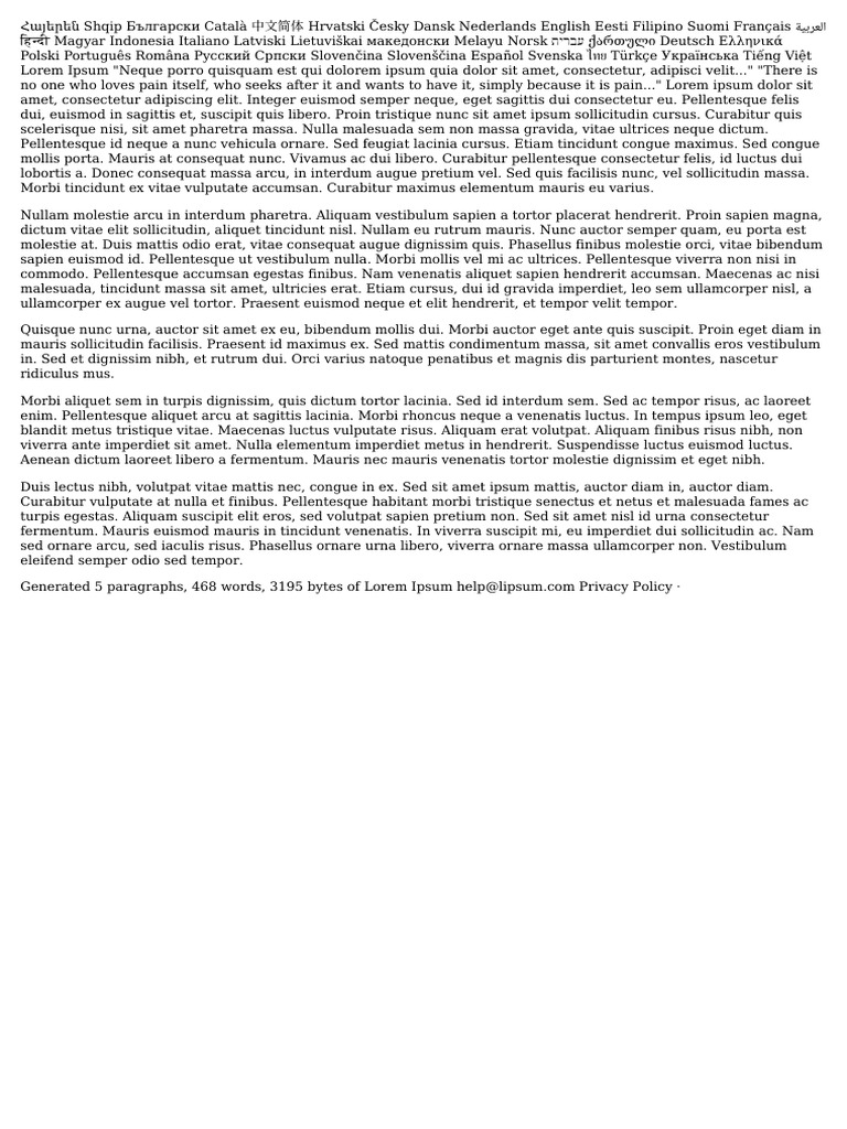 Linangdata Document | PDF