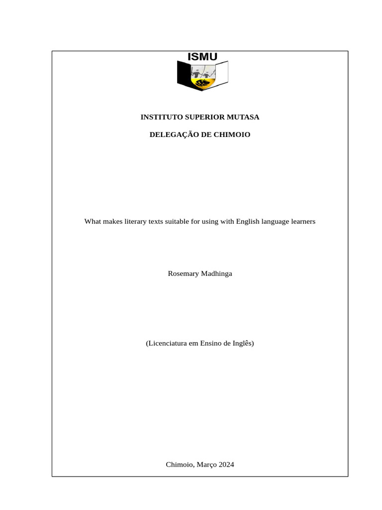 What Makes Literary Texts Suitable For Using With | PDF | Reading ...