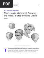 A Beginner's Step by Step Guide. Andrew Loomis Method. | PDF