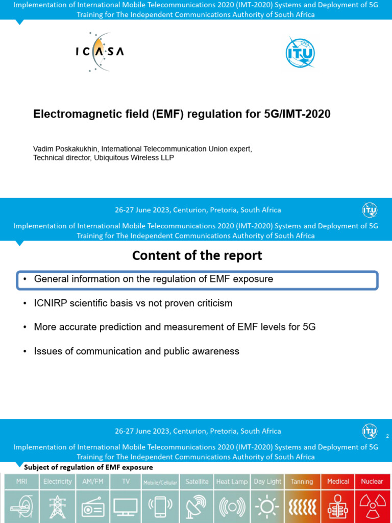 2.6 EMF exsposure v1.0 | PDF | Electromagnetic Field ...