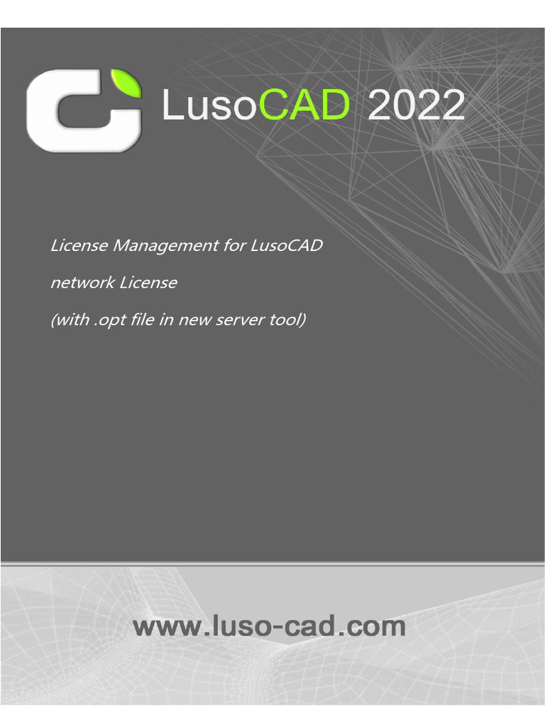 LusoCAD Network License Guide | PDF | Personal Computers | Client–Server Model