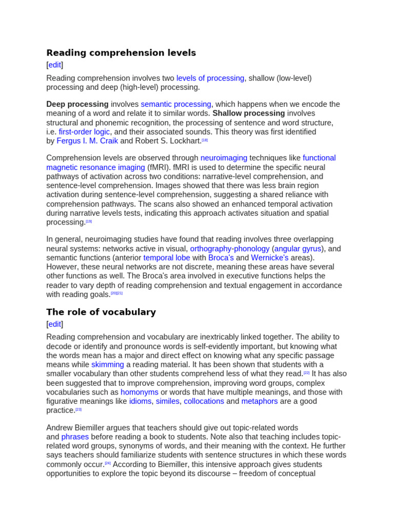 reading 2 | PDF | Reading Comprehension | Linguistics