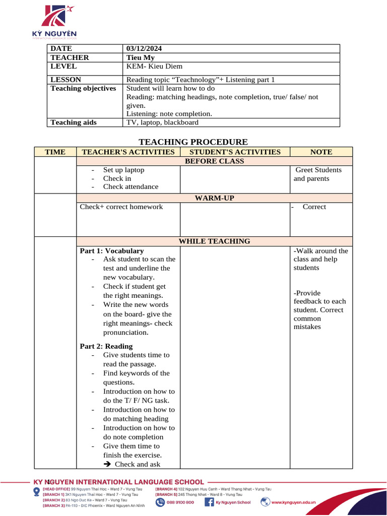 KEM IELTS - Rading+ Listening 0312 | PDF | Human Communication ...