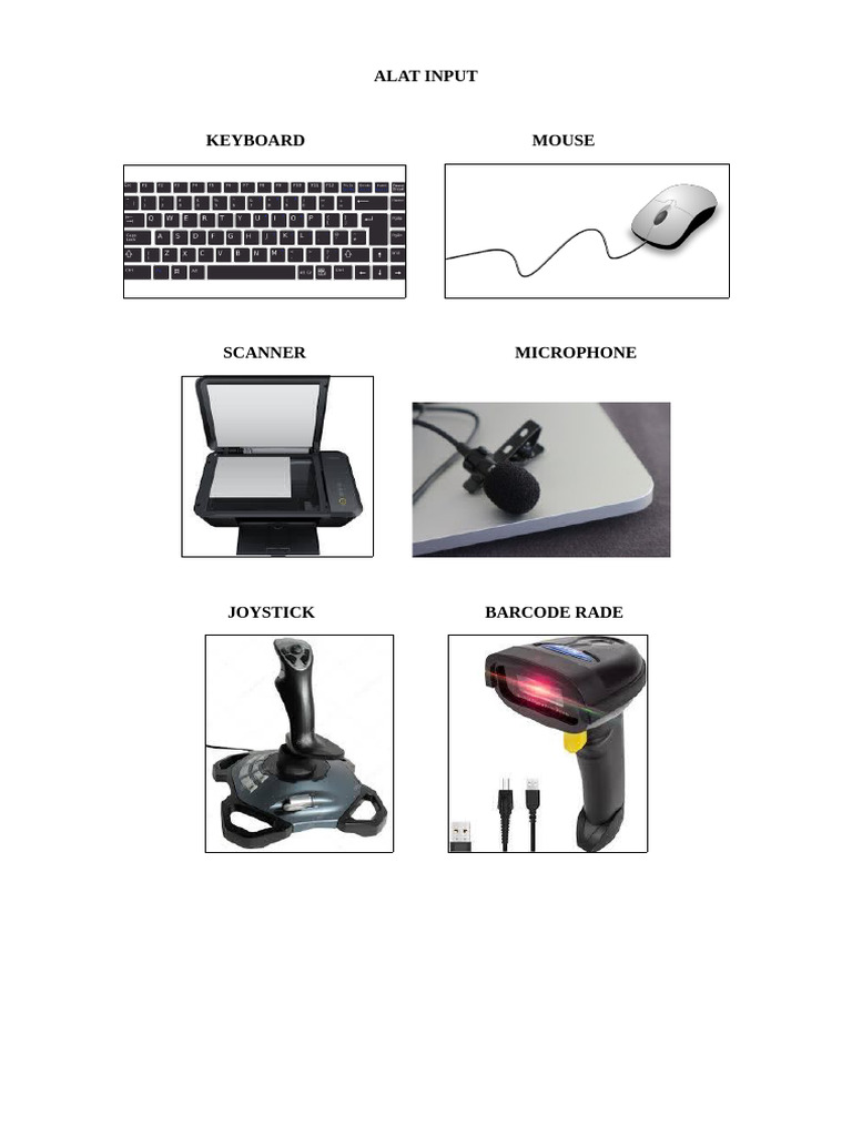 ALAT INPUT dan out put | PDF
