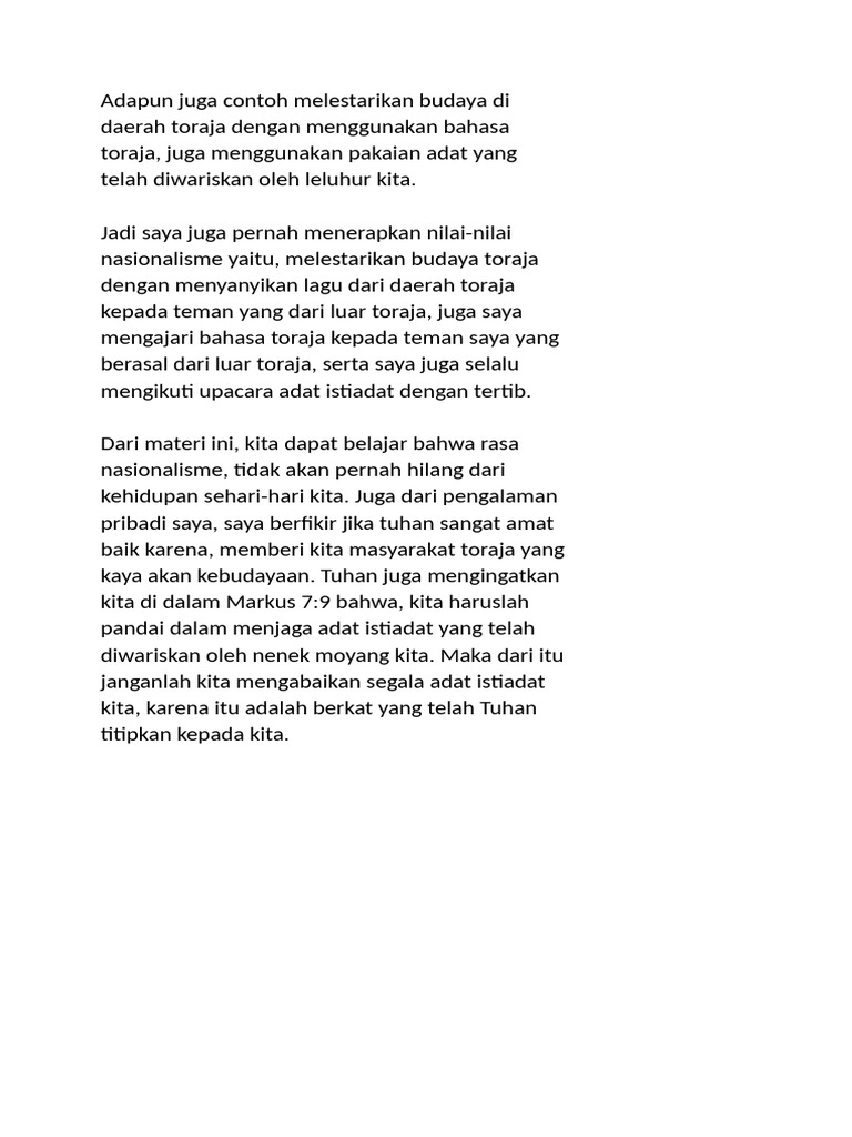 Melestarikan Bahasa dan Budaya Toraja | PDF