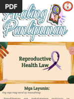 Overview of RA 10354: RH Law in PH | PDF | Family Planning | Sexual Health